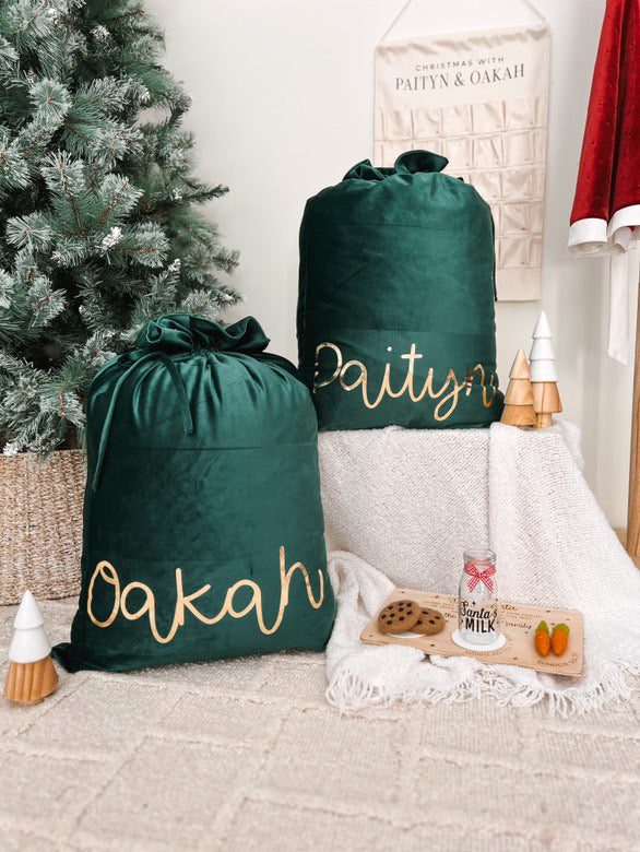 Personalised Santa sack – The Little Prints Co